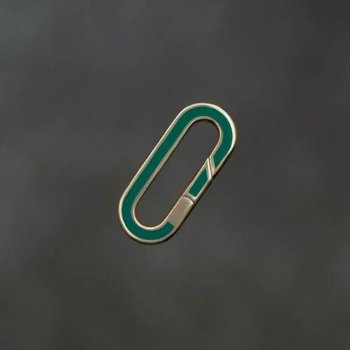 Elongated Flat Paper Clip Invisible Clasp from RIVA Precision White Label Riva Precision